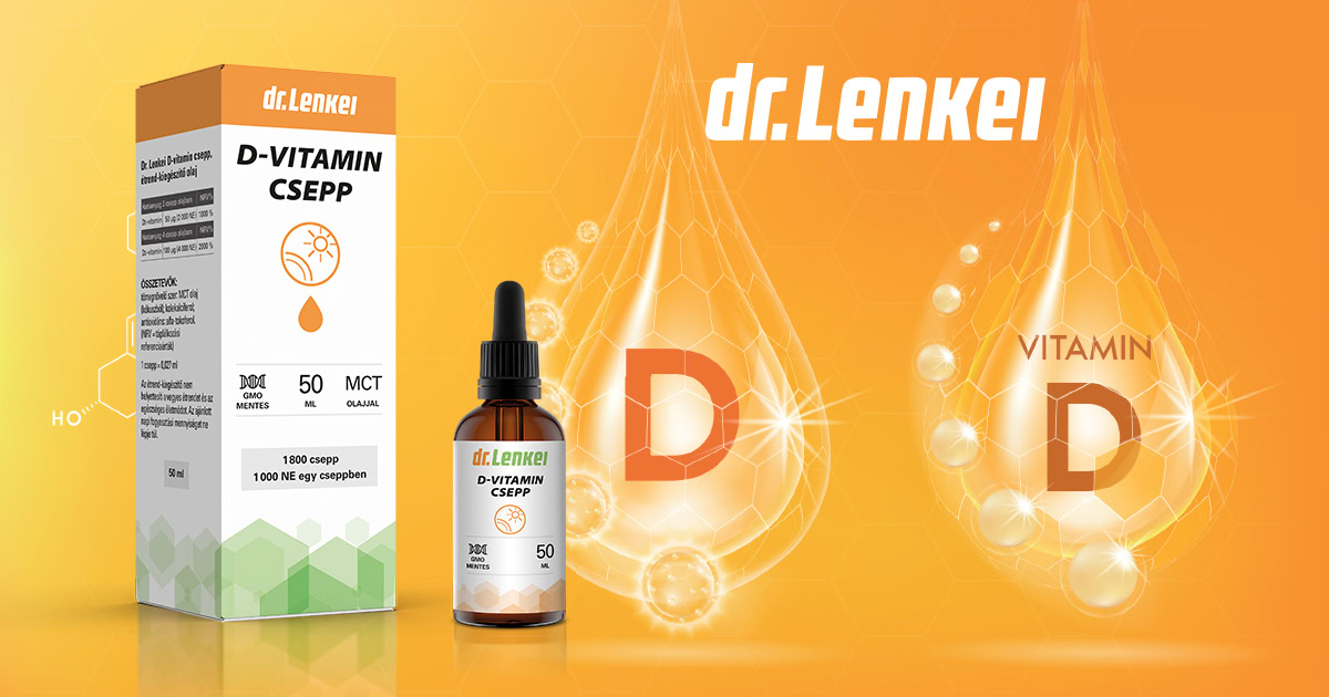 D vitamin csepp - Dr. Lenkei Vitamin