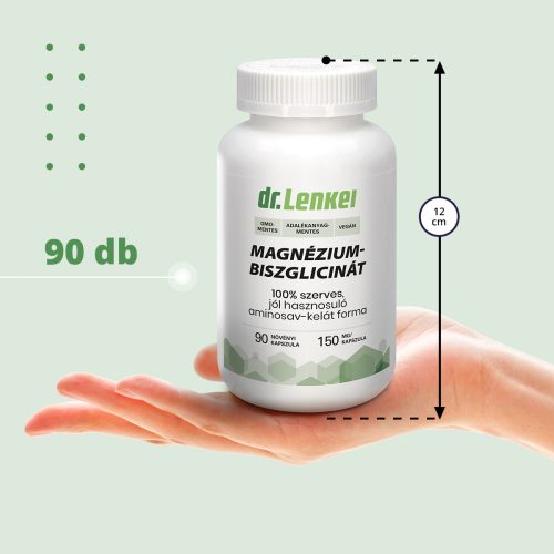 Magnézium-biszglicinát kapszula - Dr. Lenkei Vitamin